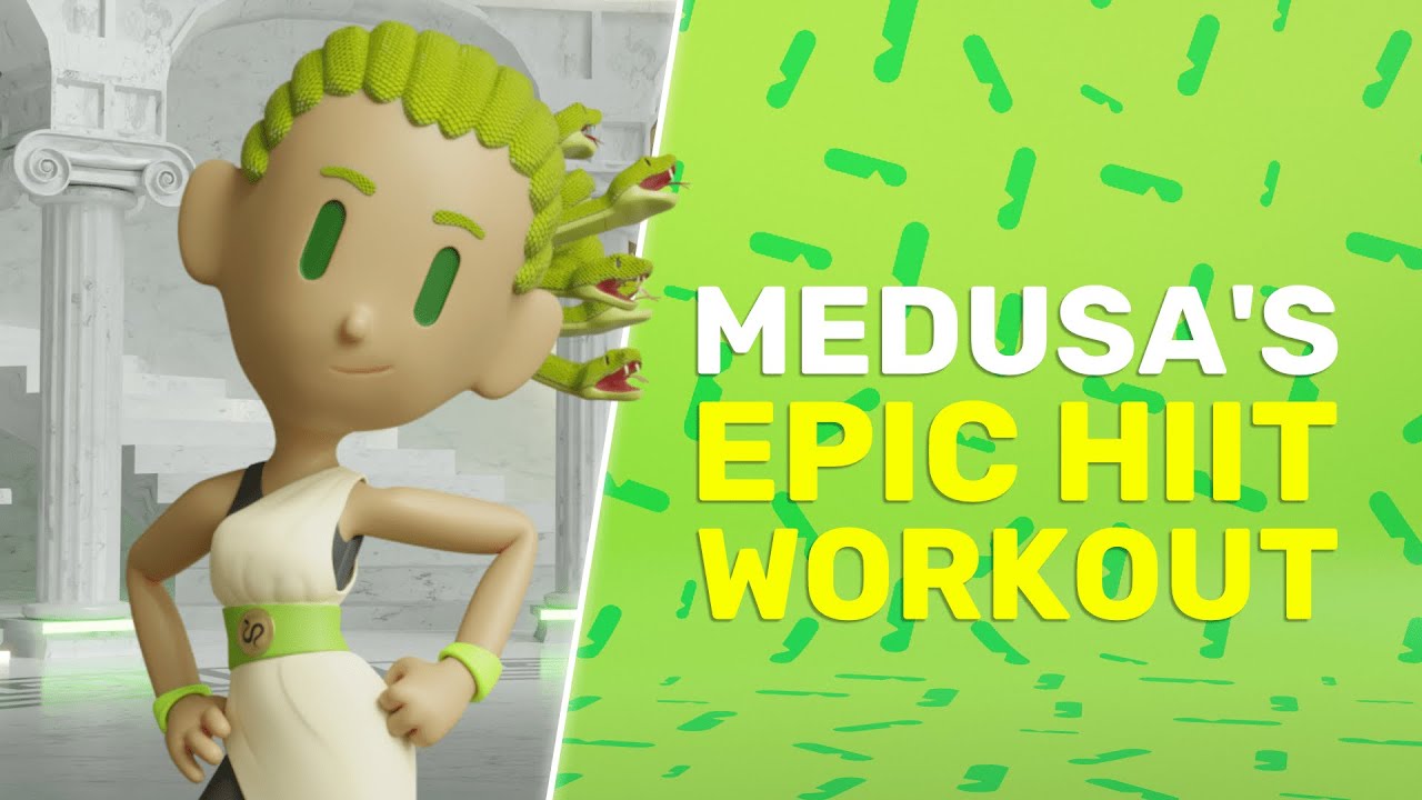 Epic HIIT Workout Fitness For Kids with Medusa - YouTube