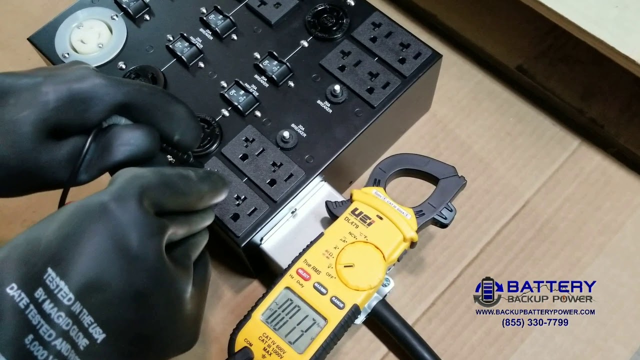 Dual Voltage Plug And Play 6KVA And 10KVA Battery Backup UPS - YouTube