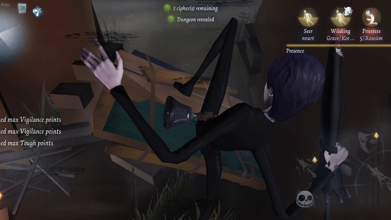 Identity v: Hunter side Wu Chang/intersection Bishounen - YouTube