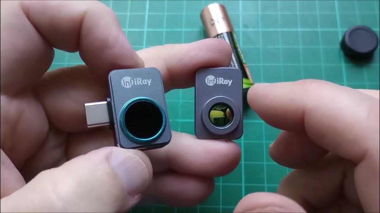 Using the InfiRay P2pro Thermal Imaging Camera - YouTube