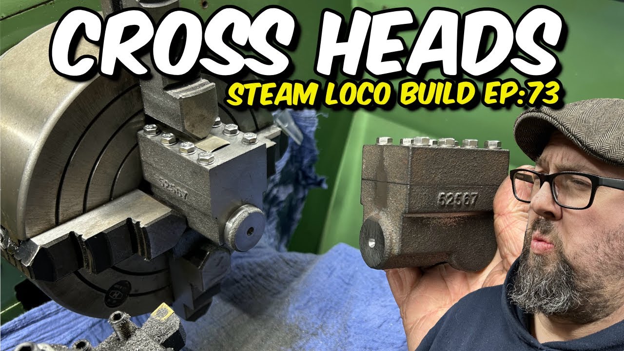 Crossheads Continued - EP73 Project Tinkerbell - 7 1/4" Steam Loco ...