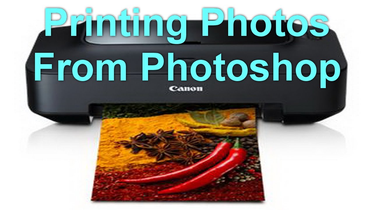 Canon Pixma Mg3170 - Printing Photos From Photoshop - Preview - YouTube