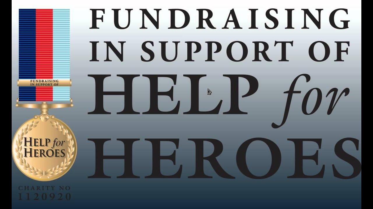 Fundraising in support of HELP for HEROES - YouTube