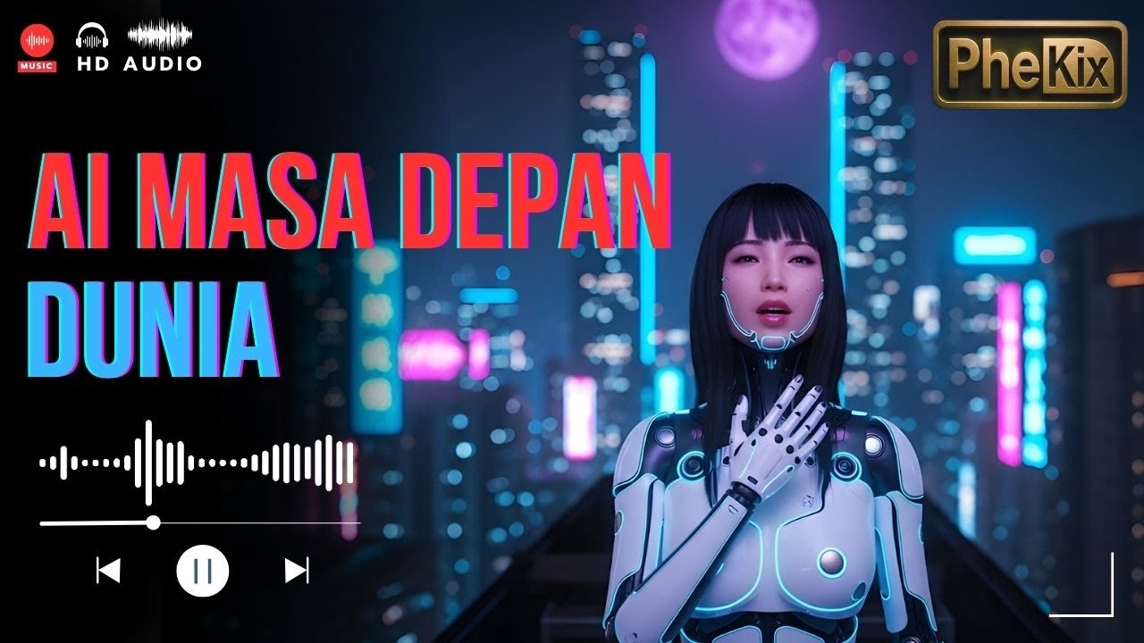 AI Masa Depan Dunia - Audio EDM Futuristik 2025 | Artificial Intelligence & Electronic Dance ...