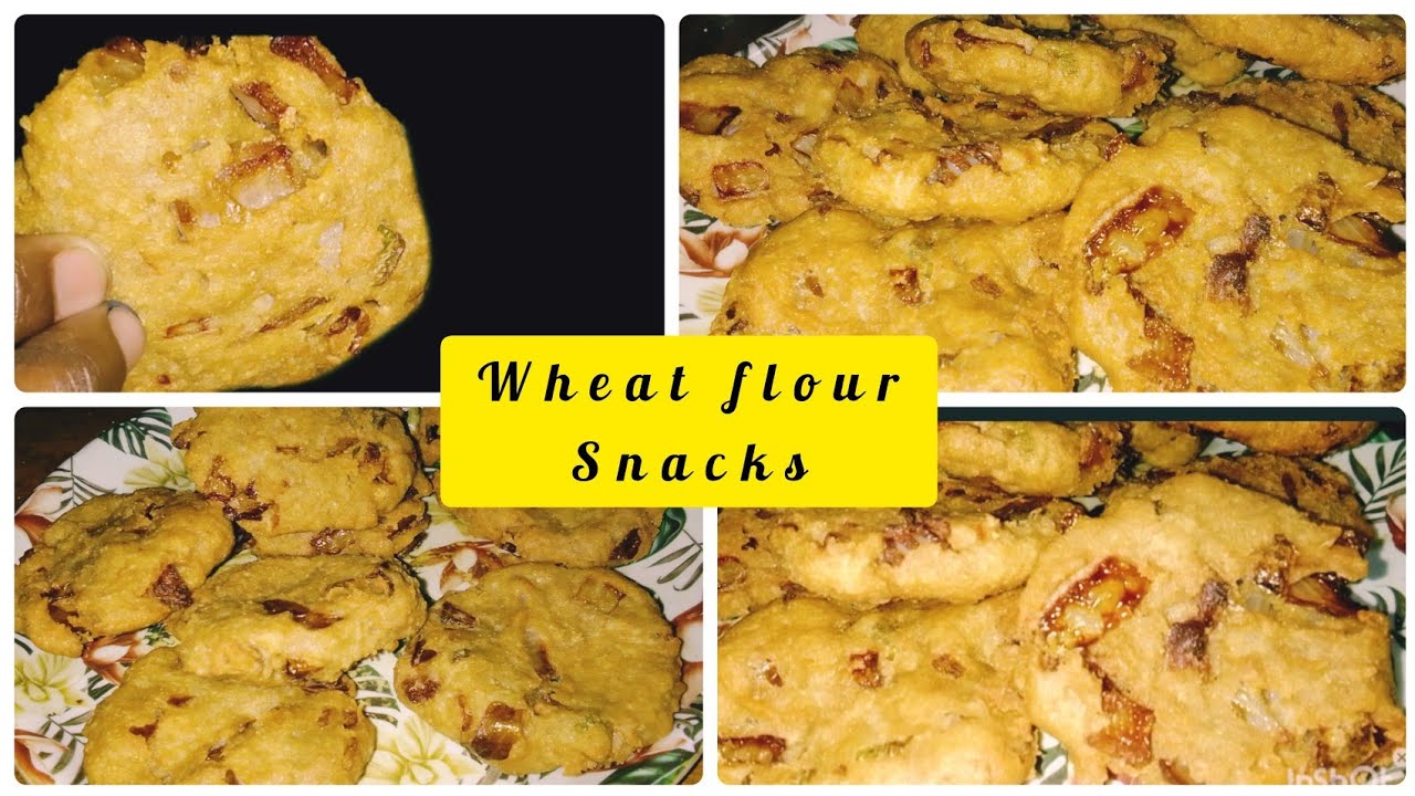 wheat flour snacks recipe#tasty evening snacks recipe - YouTube