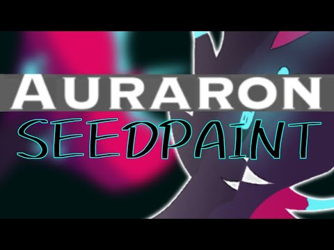 SEEDPAINT AURARON! (Art on the old version of Auraron!) - YouTube