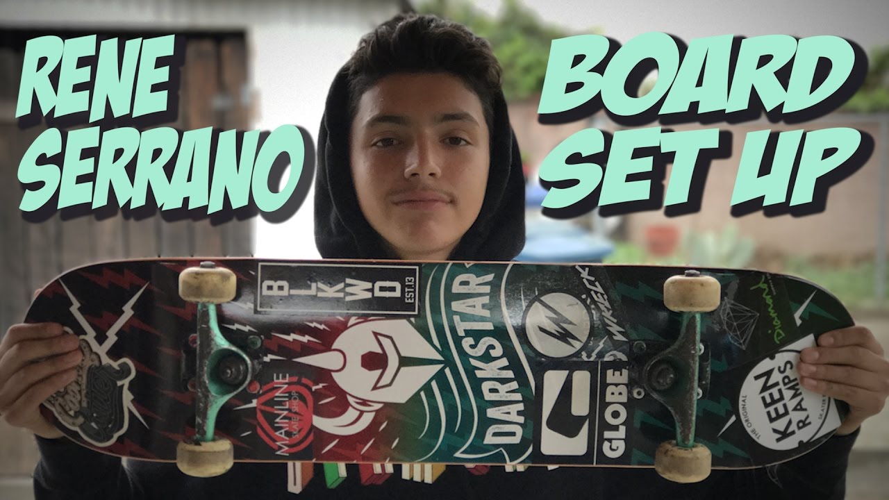 RENE SERRANO BOARD SET UP AND INTERVIEW #2 - YouTube