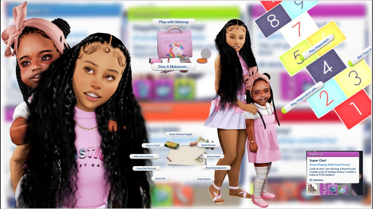 Functional Objects For Toddler and Kids - The Sims 4 - YouTube