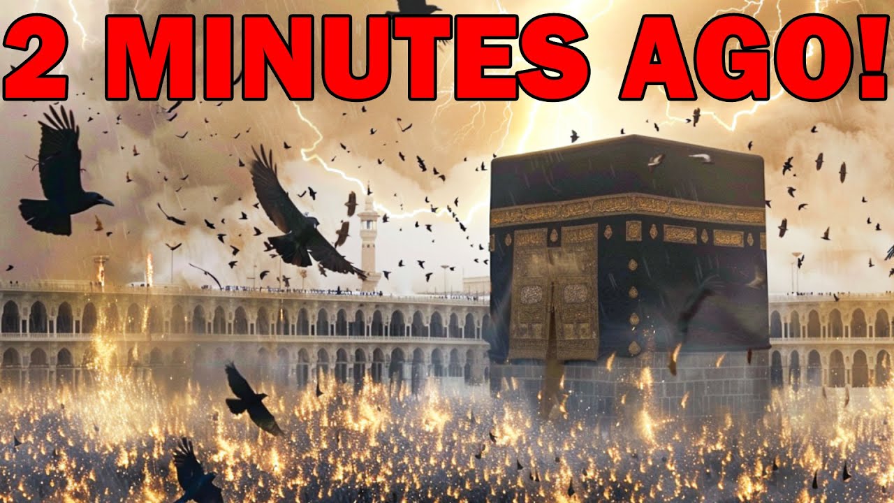 Strange Birds invade the Kaaba in Mecca and terrify Muslims! - YouTube