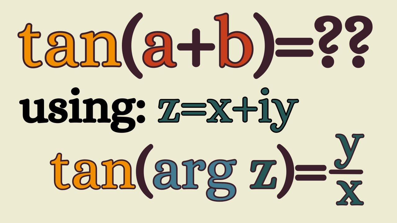 a complex approach to a basic identity. - YouTube