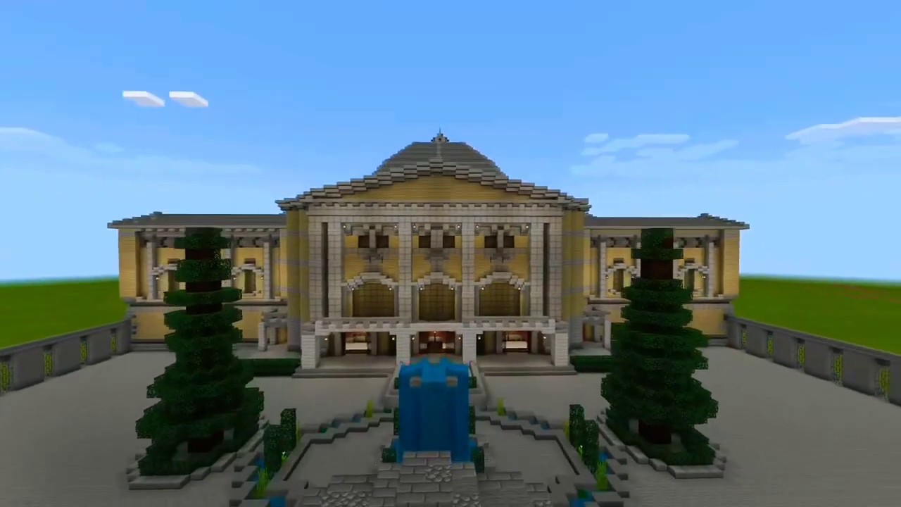 HUGE THEATRE IN MINECRAFT! - YouTube