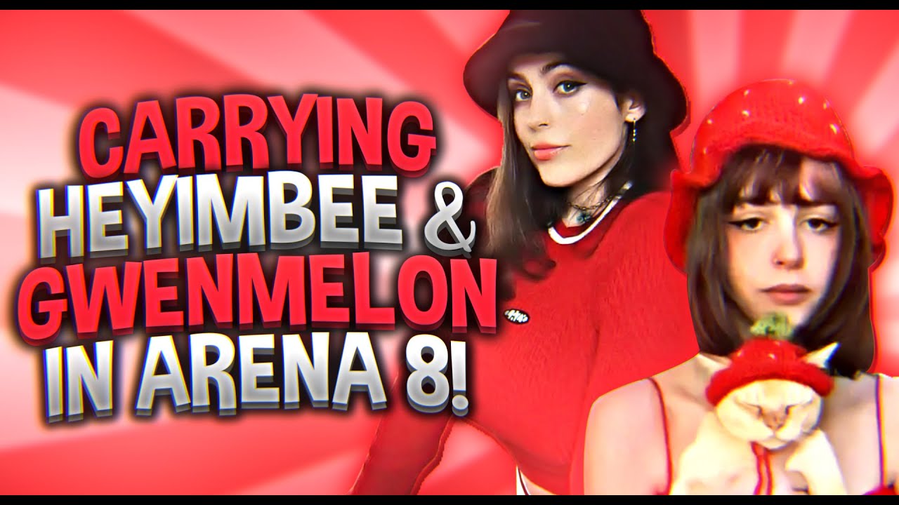 Carrying Heyimbee & Gwenmelon in the Arena 8 Misfits Tourney! - YouTube