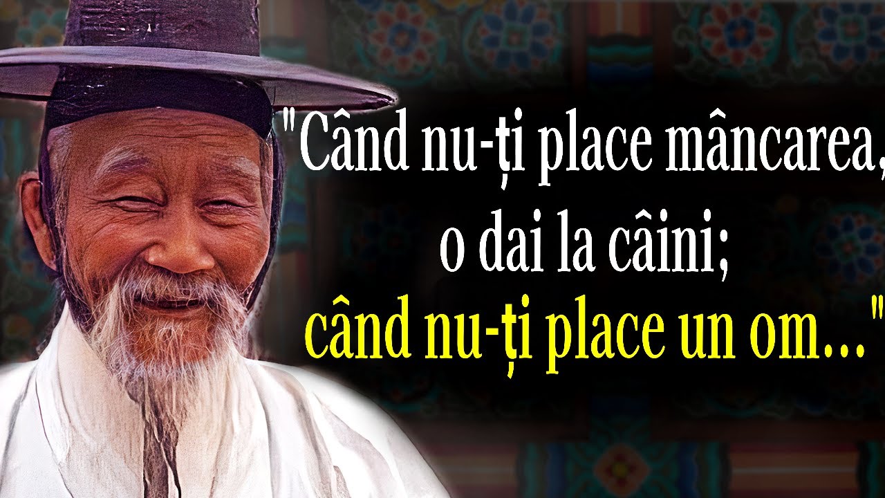 21 de Proverbe COREENE de Știut în Tinerețe | Înțelepciunea Populară ...