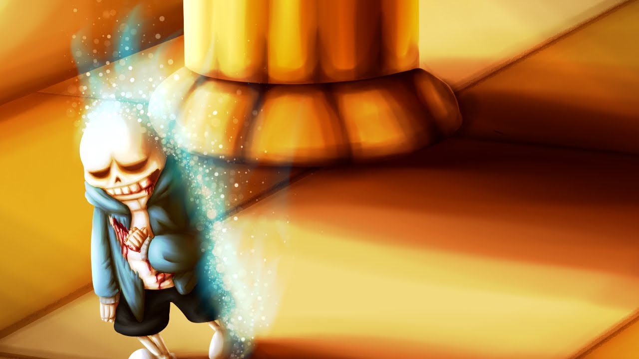 [Undertale: No Hit + 1 Fail] Sans Skeleton Battle - YouTube