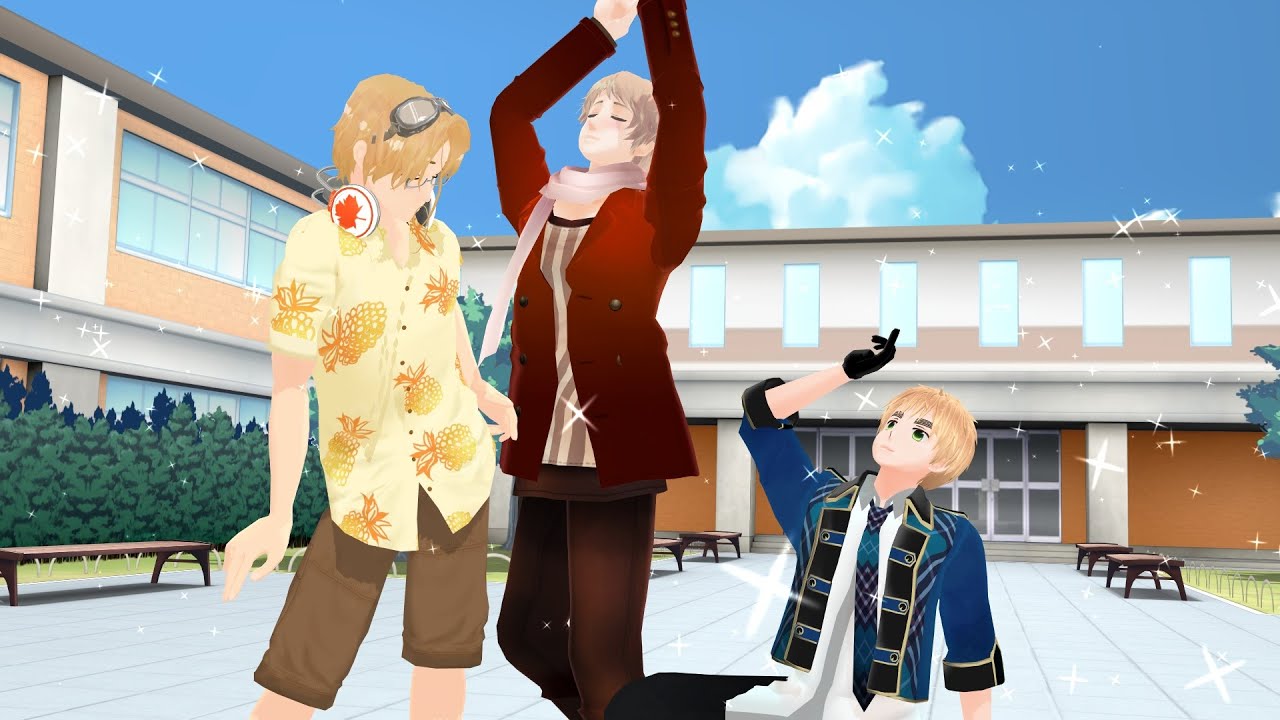 Mmd Hetalia Americas