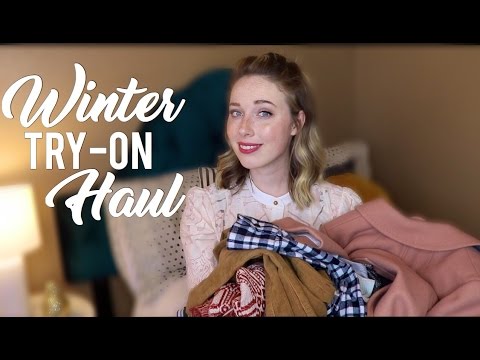 Big Winter Fashion Try On Haul! - YouTube