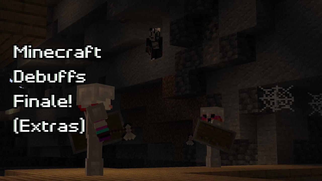 Minecraft but we have DEBUFFS! (Finale Extras) - YouTube