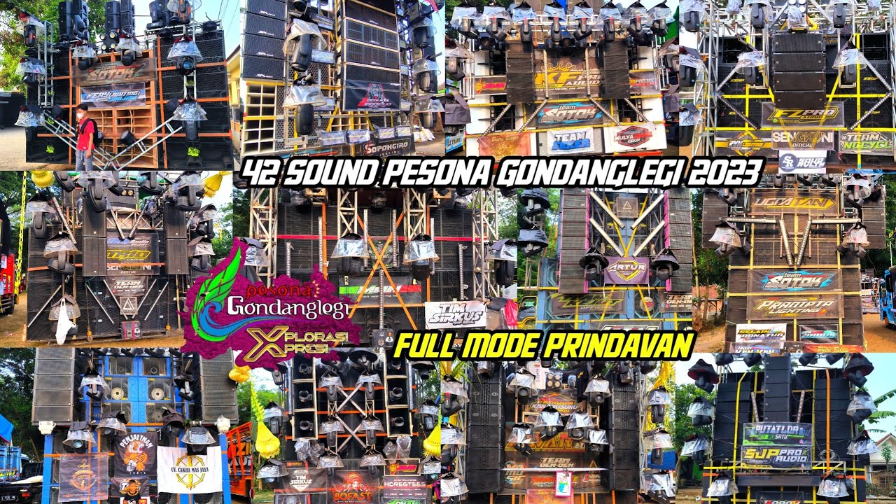Komplit, Daftar 42 Sound Karnaval Pesona Gondanglegi Full Mode ...