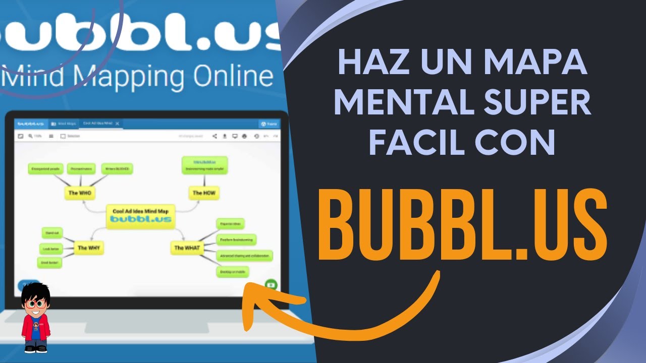MAPAS MENTALES súper fácil con Bubbl.us - YouTube