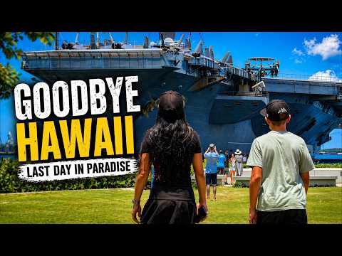 Last Day in Hawaii | Pearl Harbor 🇺🇸