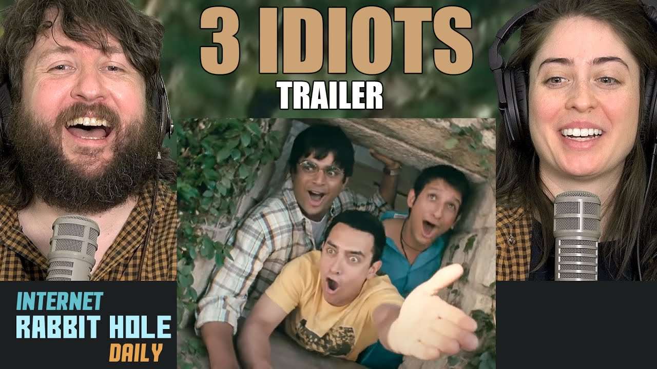 3 Idiots | OFFICIAL trailer #1 US/indian (2009) | irh daily REACTION ...