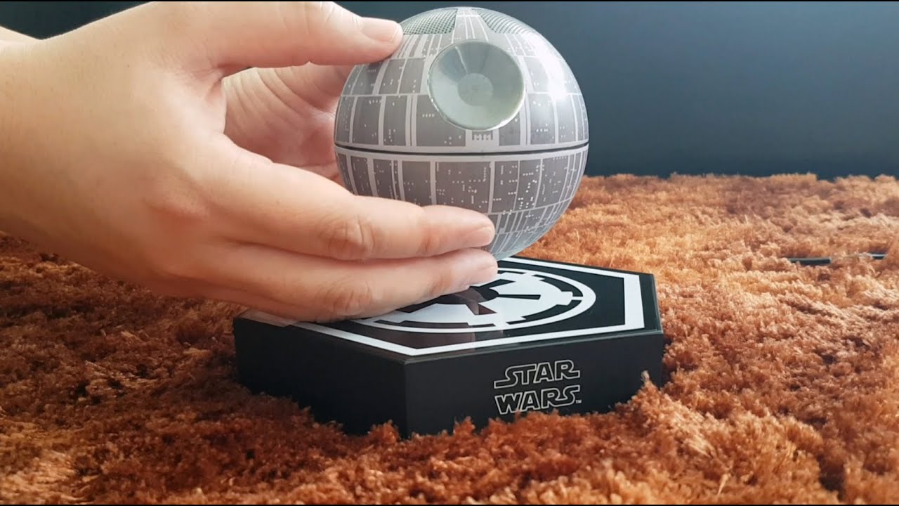 Star Wars Death Star Levitating Speaker - Setting It Up - YouTube