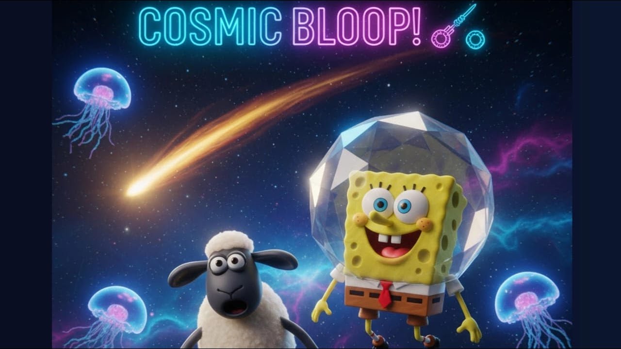 Shaun & SpongeBob’s Space Adventure 🌌🚀 | The Cosmic Bloop!!! - YouTube