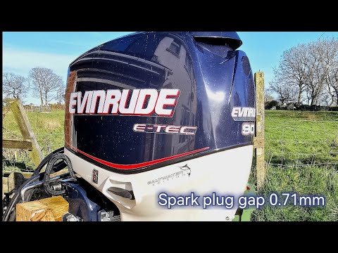 Evinrude Etec spark plug indexing - YouTube