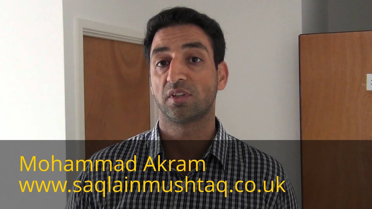 Mohammad Akram talks about Saqlain Mushtaq - YouTube