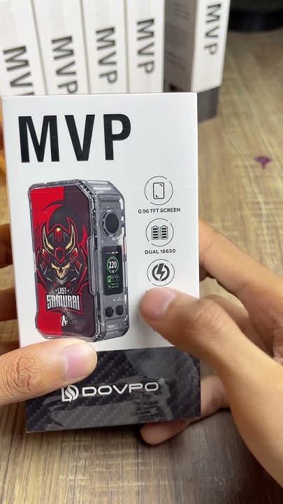 UNBOXING DOVPO MVP V2 TRANSPARAN #vapegram #vapelife #unboxing #viralshorts #review - YouTube