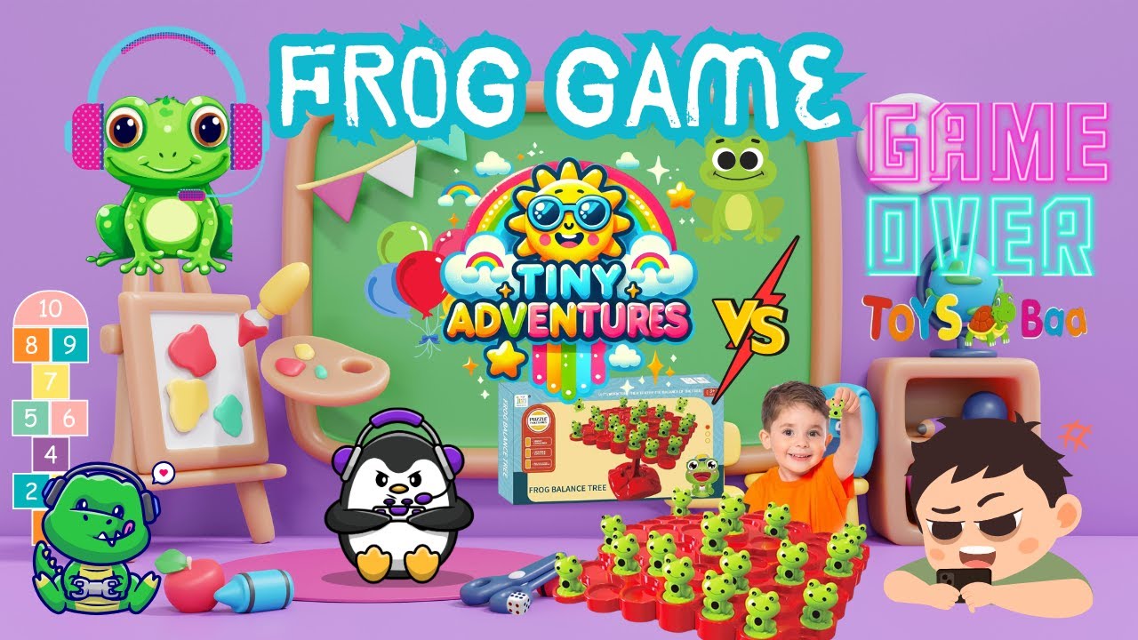 FROG GAME | KİDS CARTOON | CHILDREN GAME | GAME PLAY | - YouTube