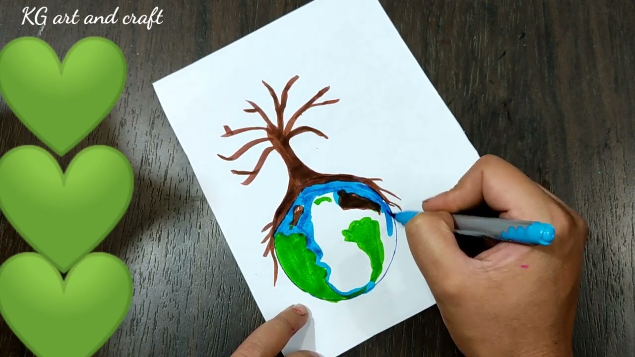 Easy Environment Science Border Design For Project Work | #Environment ...