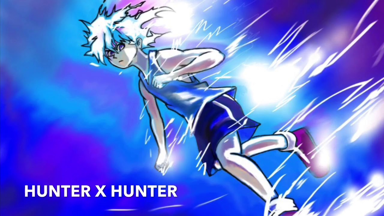 Drawing HUNTER X HUNTER - GOD SPEED MODE KILLUA - YouTube