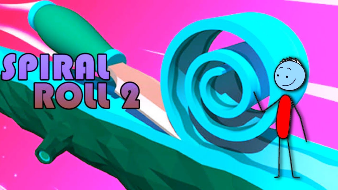spiral roll | spiral roll game ROLL IT #spiralrollgame |newgame2023 # ...