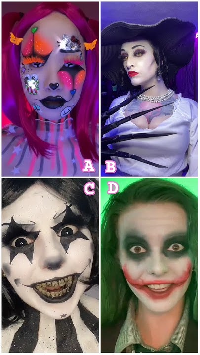 Horror makeup transition tiktok 🦋🌺#asmr #tiktok #trending #makeup #fypシ ...