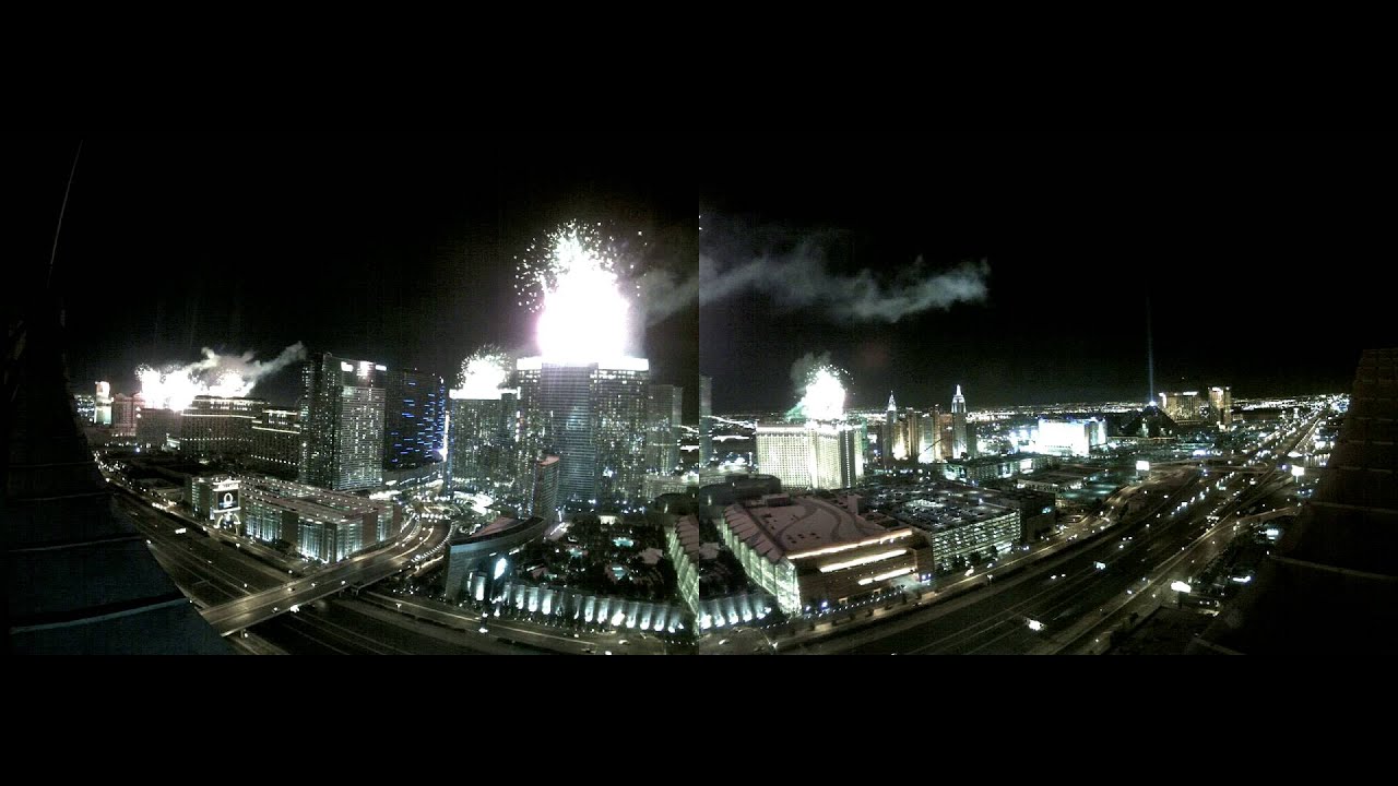 MOBOTIX D14 PANORAMA TOWERS NYE 2014 LAS VEGAS - YouTube