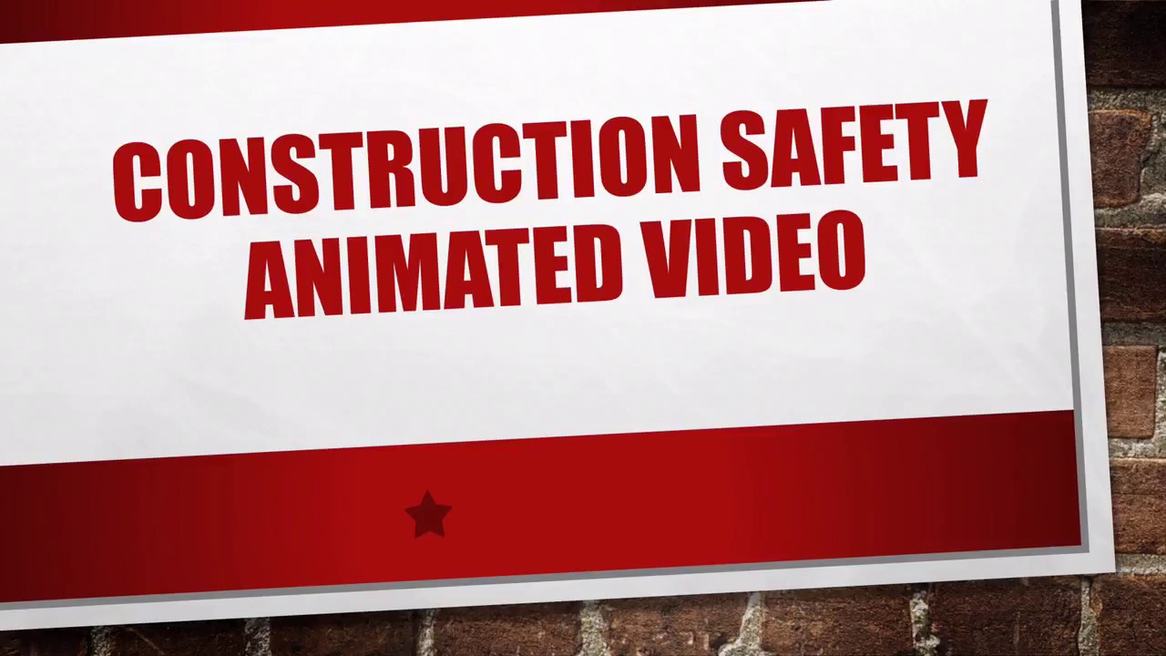 Construction Safety Animated Video - YouTube