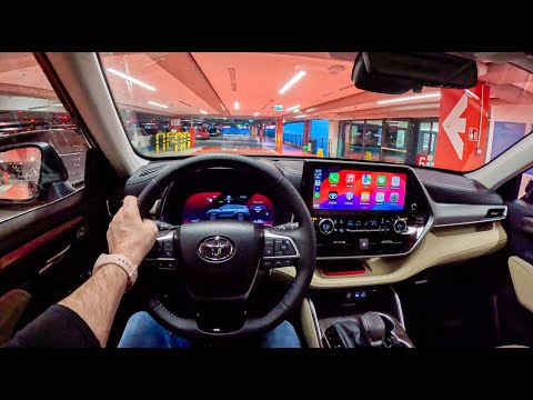 Toyota Highlander Night (2.5 248HP) |0-100| POV Test Drive #2254 Joe Black