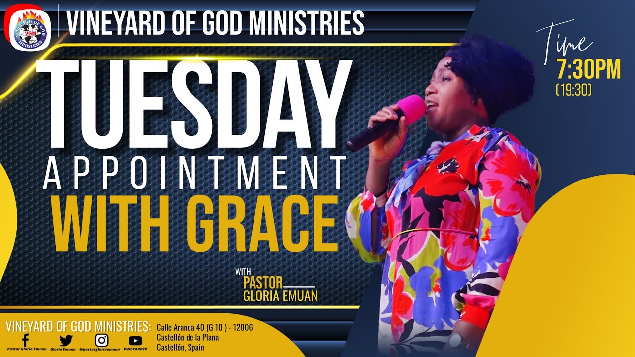 🔴TUESDAY APPOINTMENT WITH GRACE # Life Is Spiritual # 26/03/2024 - YouTube