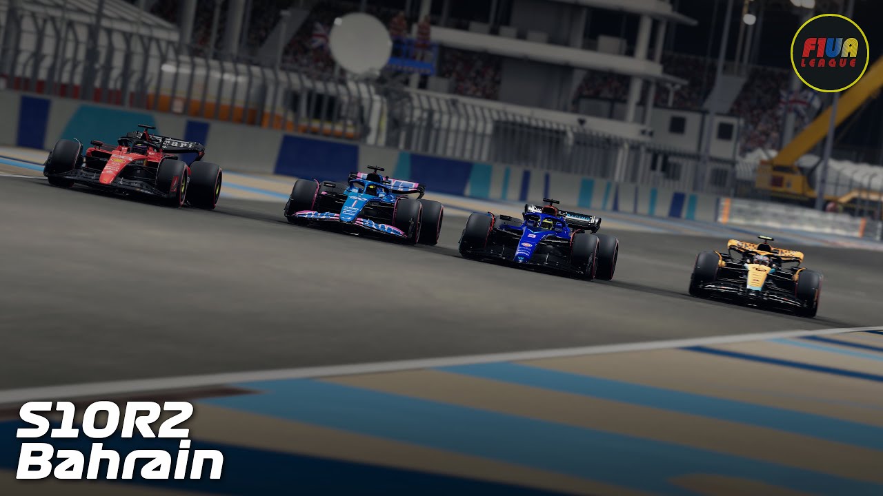 F1UA League | Season 10 Race 2 | 🇧🇭 Bahrain #f123 #f1ua - YouTube