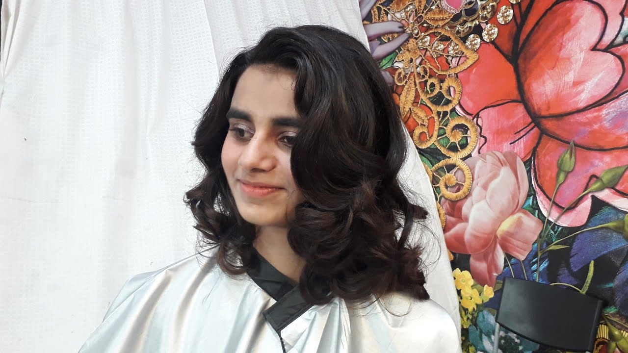 Roller hair setting - YouTube