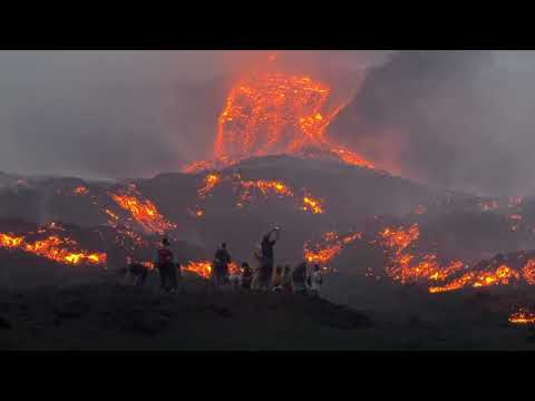 Etna Eruption - 11 august 2026 - Lava reach 1350 meters