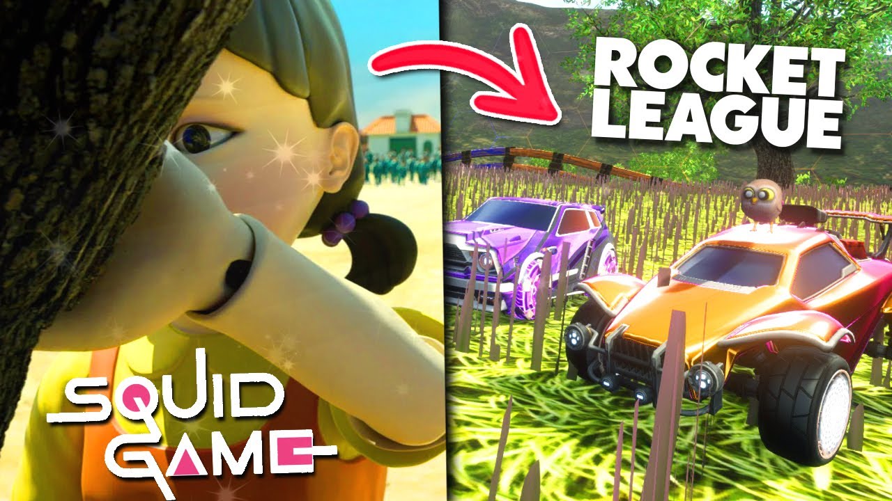 SQUID GAME in Rocket League (ROTES LICHT, GRÜNES LICHT) 🔴🟢 - YouTube