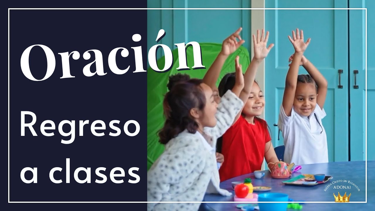 Oración | Regreso a clases - YouTube