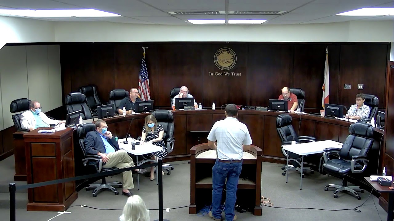 Board of County Commissioners - Planning Meeting - Jul 23 2020 - YouTube