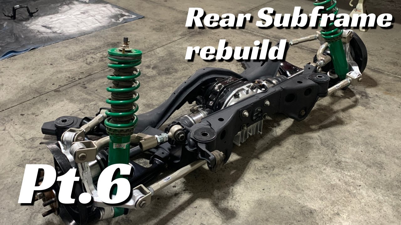 All in ONE PIECE!!! | 240sx Subframe Rebuild Pt.6 - YouTube