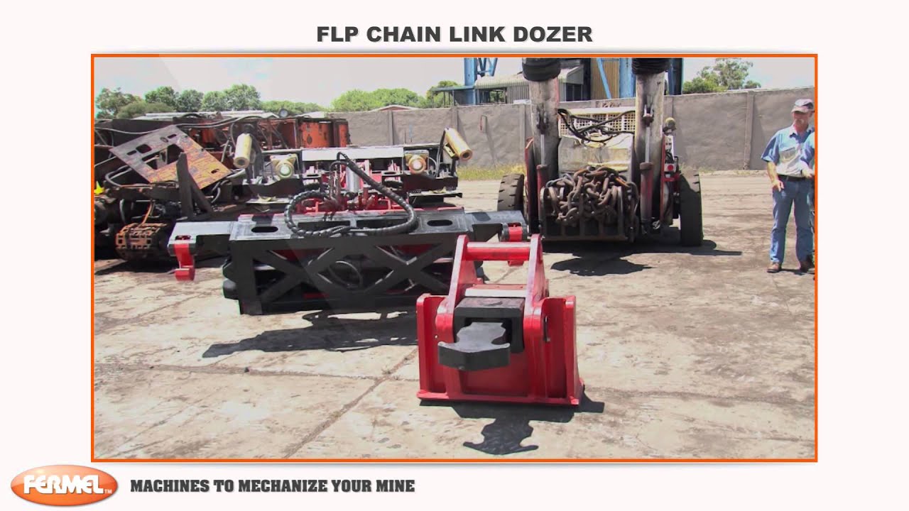FLP Chain Link Dozer - YouTube