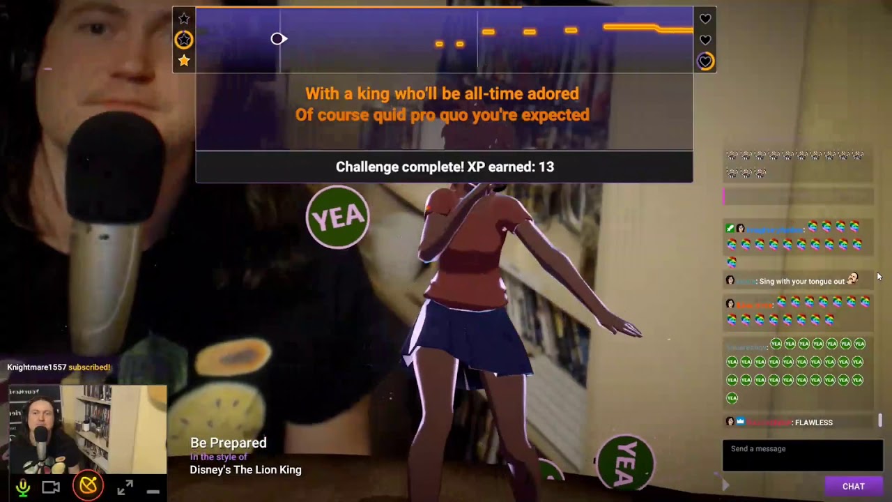 YMS Highlights - Adam sings "Be Prepared" - YouTube