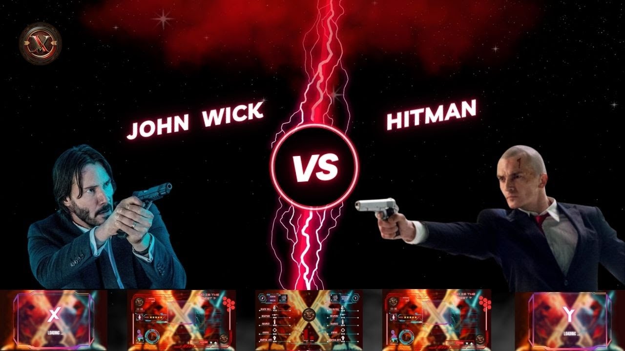 john wick vs hitman | prepare to be shocked😉the whole truth is here ...
