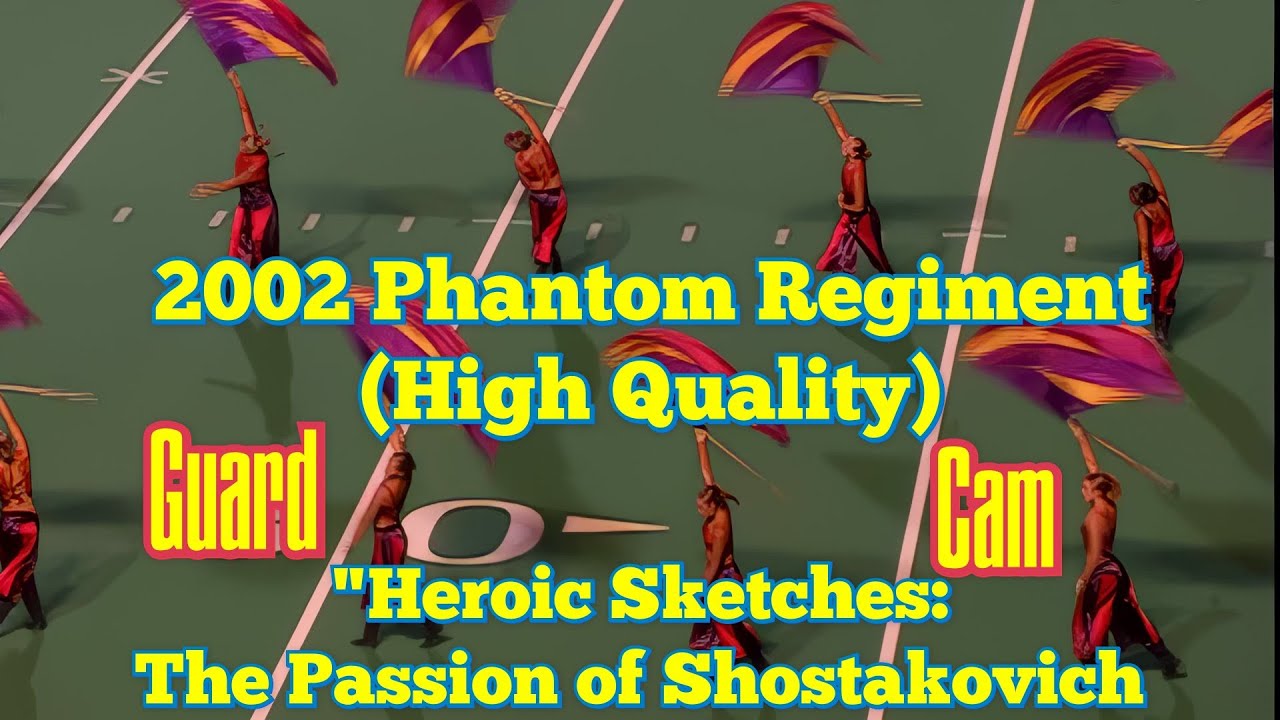 2002 Phantom Regiment Finals Guard Cam (High Quality) - YouTube